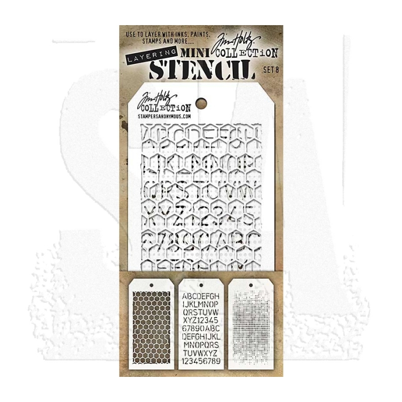 Mini Stencil Set 8 | Personal Impressions