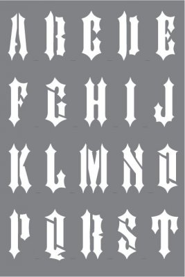 Chopper Stencil | Personal Impressions