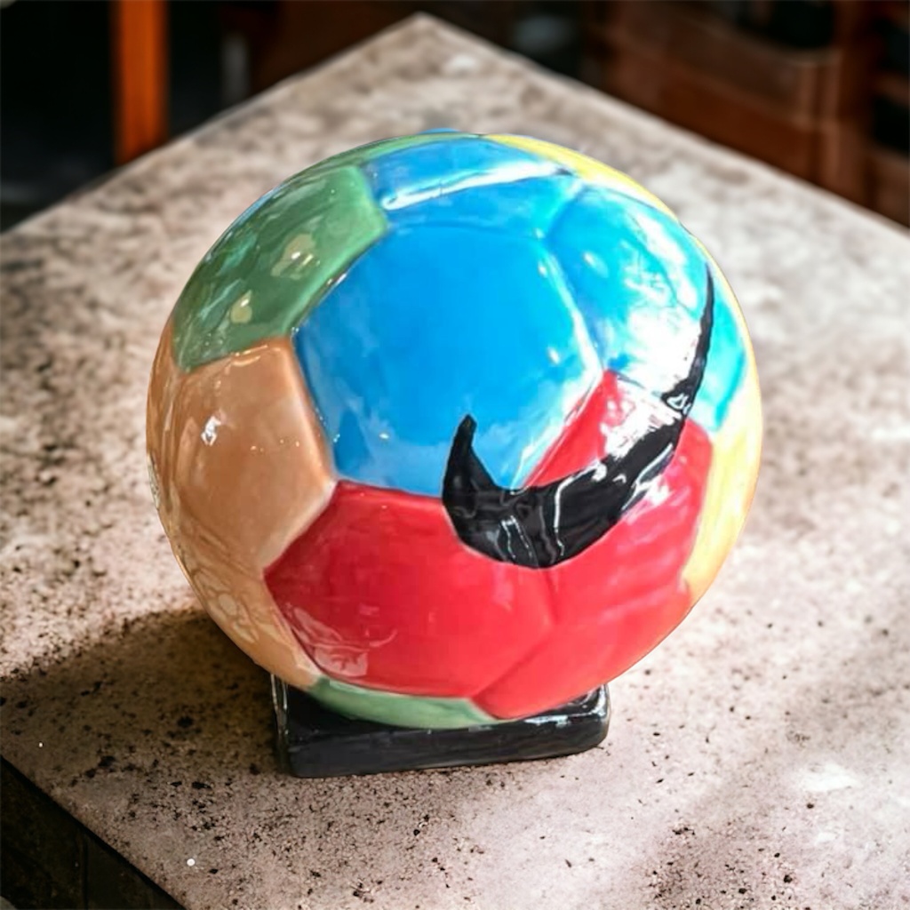 Football Money Box on stand (carton of 6) | Personal Impressions
