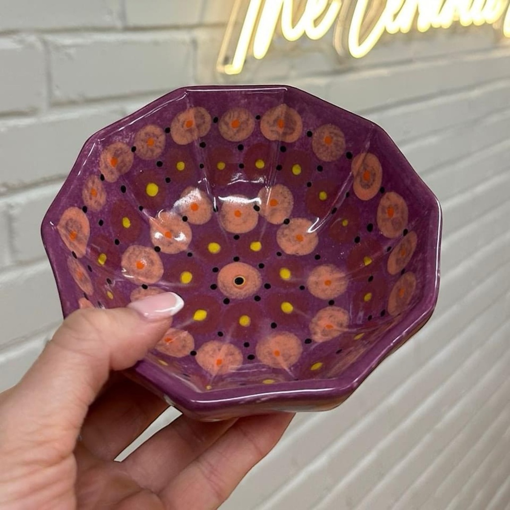 Octagon or Cobweb Bowl (carton of 12) | Personal Impressions